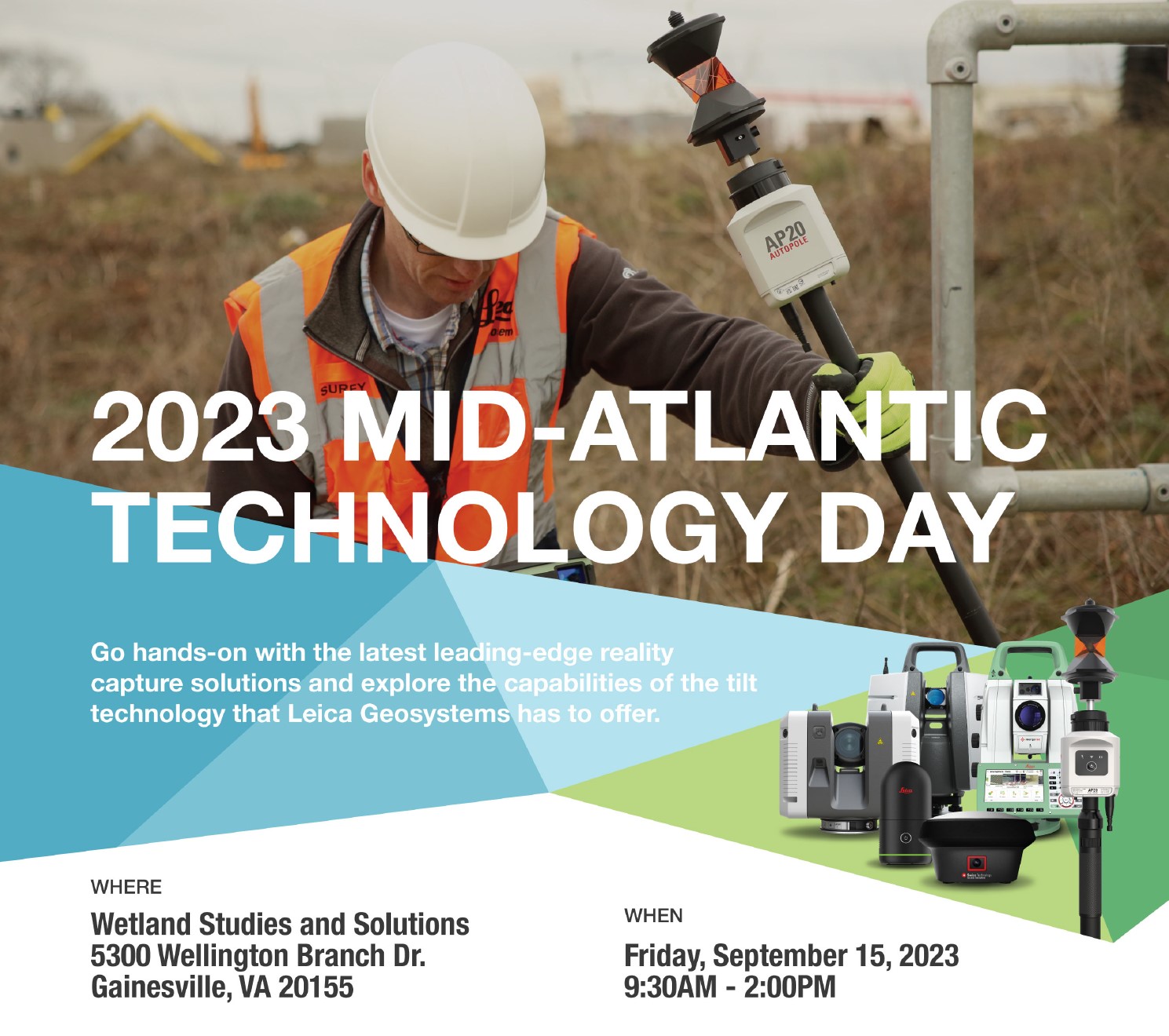 2023 Mid-Atlantic Technology and Training Events with Leica Geosystems - WSSI